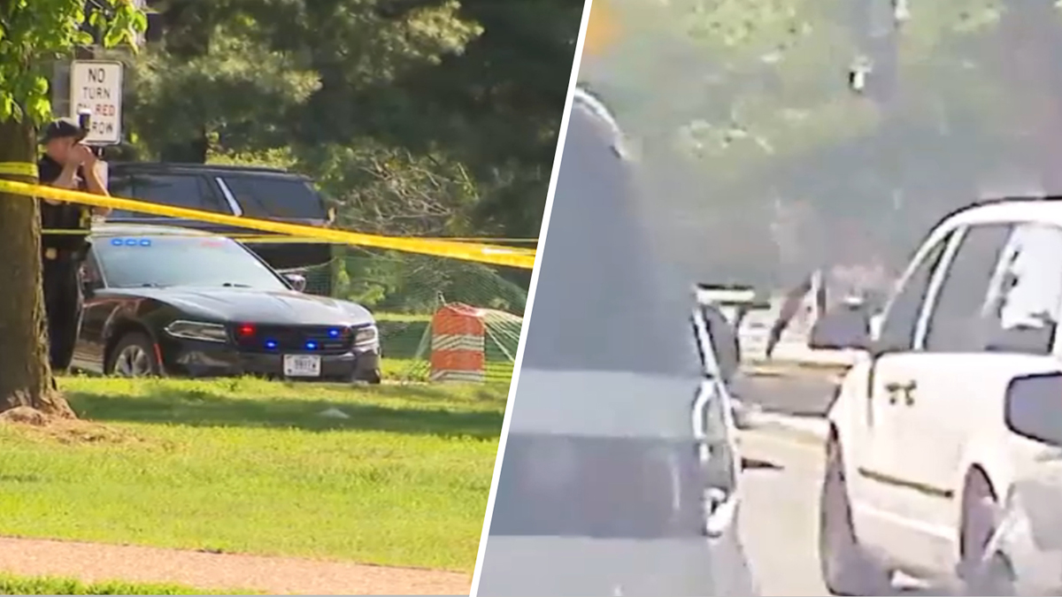Dashcam video shows National Mall shooting with Secret Service – NBC4 ...