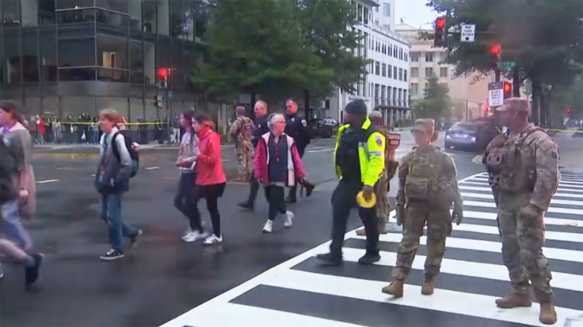 Bystander hit in shoot-out near White House is 25, hospitalized – NBC4 ...