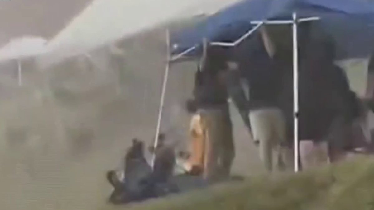 5 injured when monsoon-like storm slams West Virginia baseball game ...