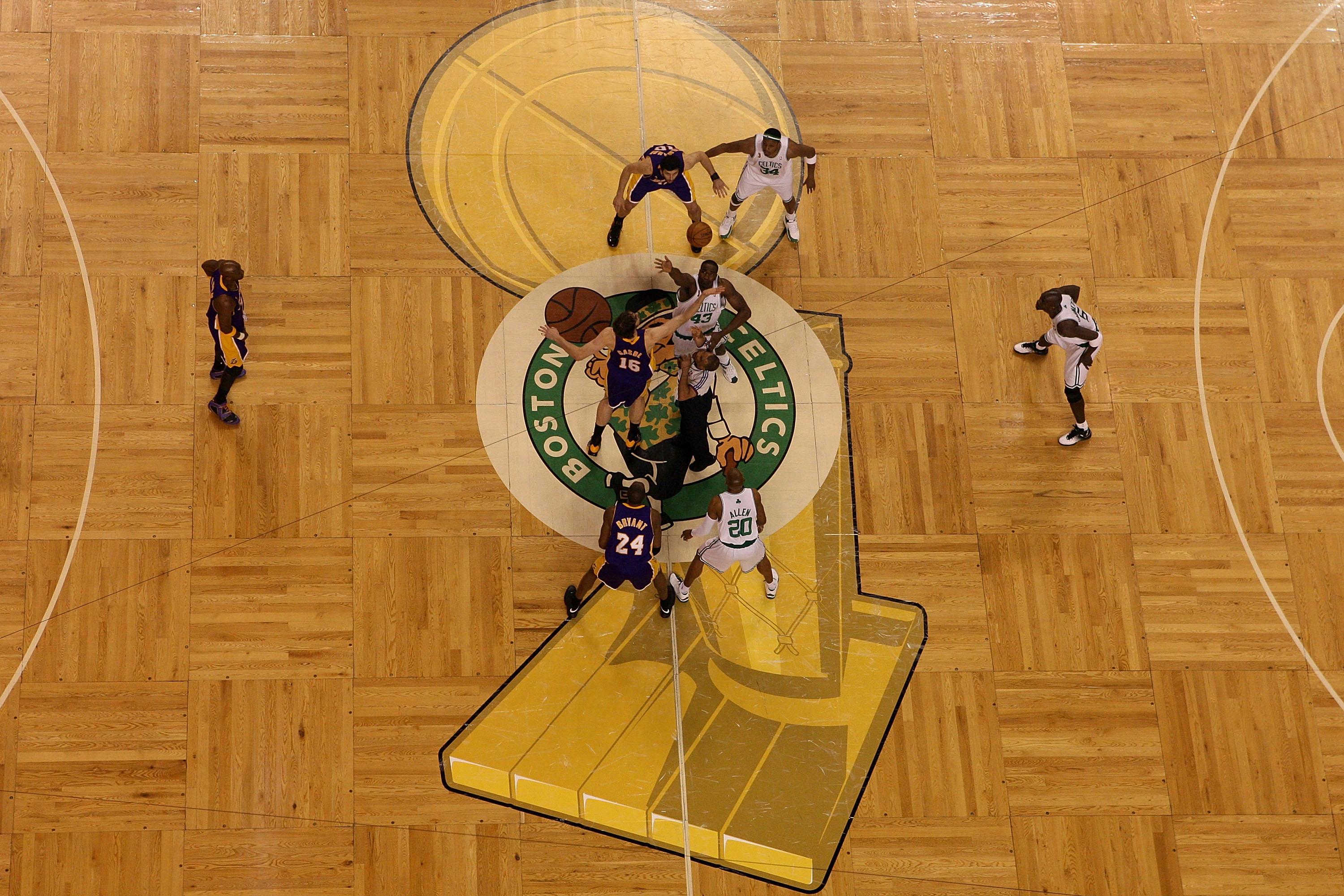 Why did the NBA stop using Finals trophy decals at halfcourt? – NBC4 ...